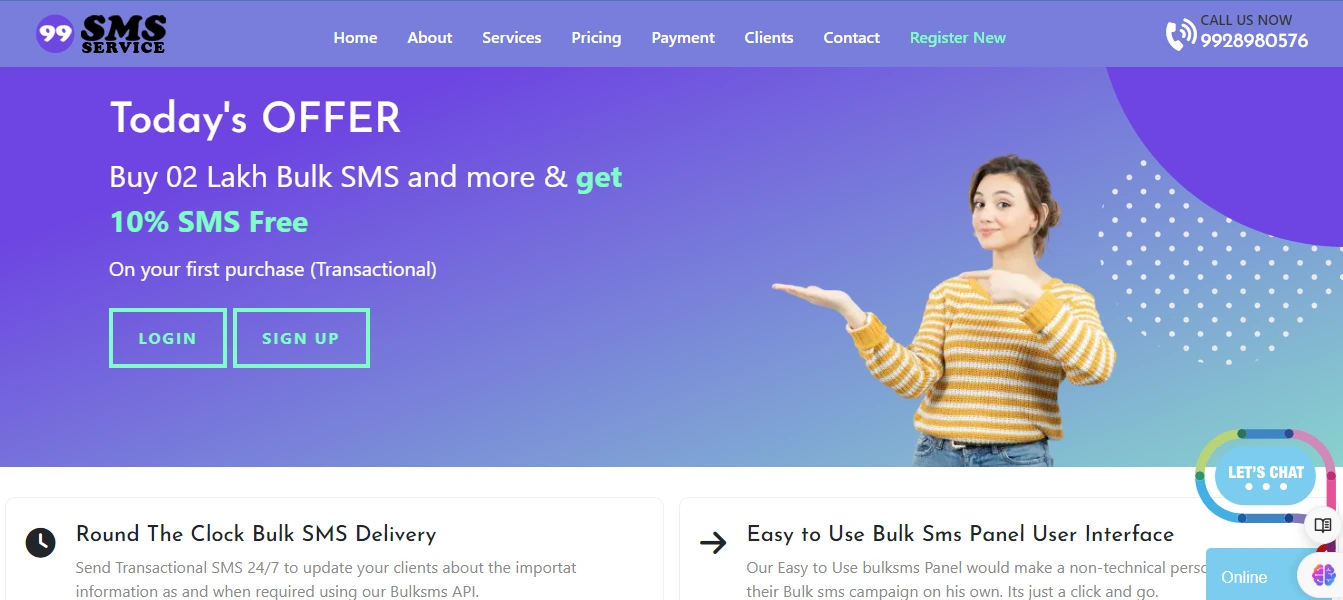 Top 10 Bulk SMS Service Providers in Delhi